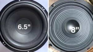 6.5 Vs 8 Inch Speakers – Which Speakers Are Better?